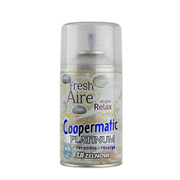 Ambientador Fresh Aire Coopermatic Acqua Relax - 250 ml - Grupo MOPIC